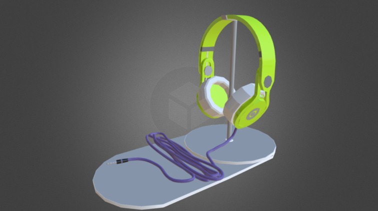 Beats Headphone Model - 3D model by Jeison Moura (@jeison.moura ...