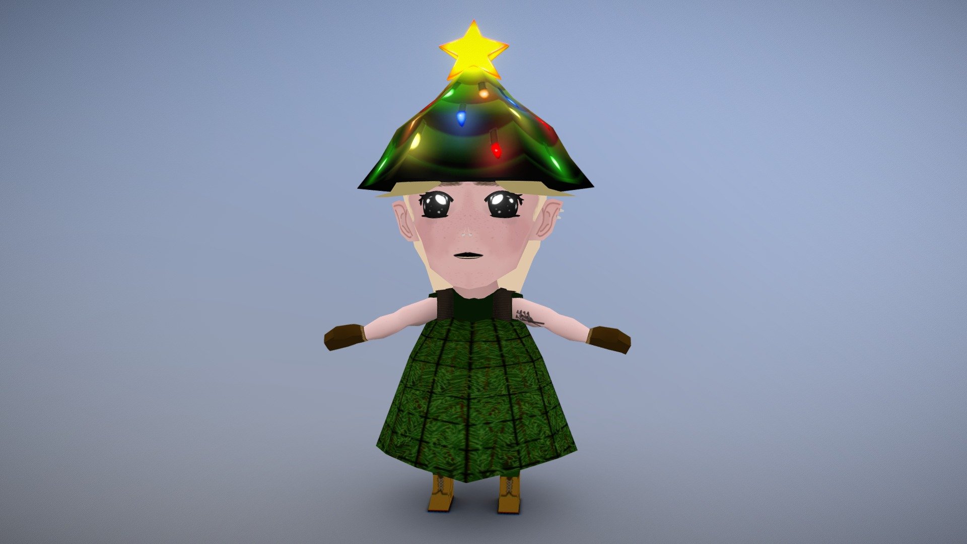 ChristmasChibi_2021 - 3D model by Jan_Strydom (@JanStrydom) [b42c848 ...