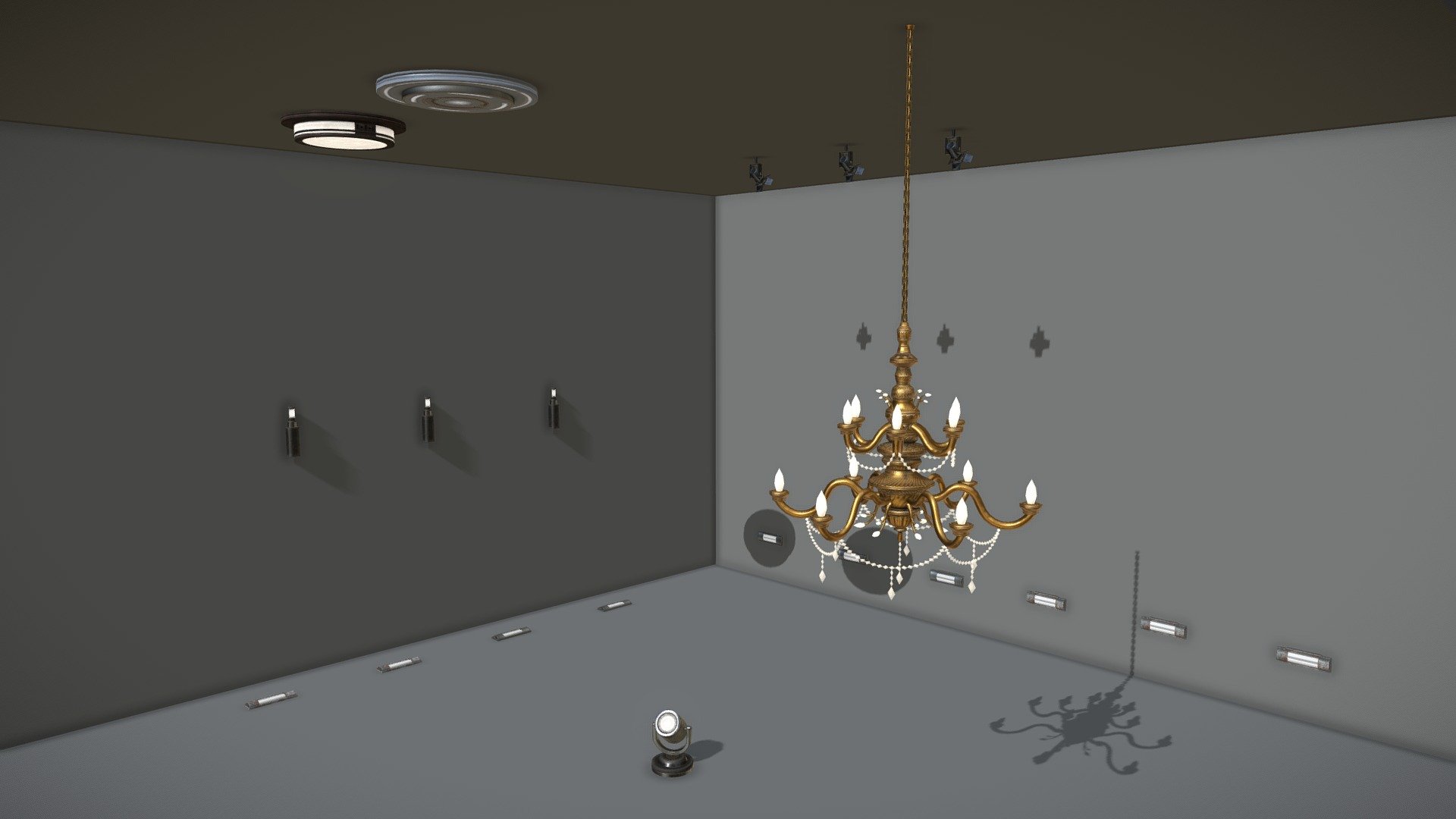 Modern Lights Pack - Buy Royalty Free 3D model by Experience Lab Art ...