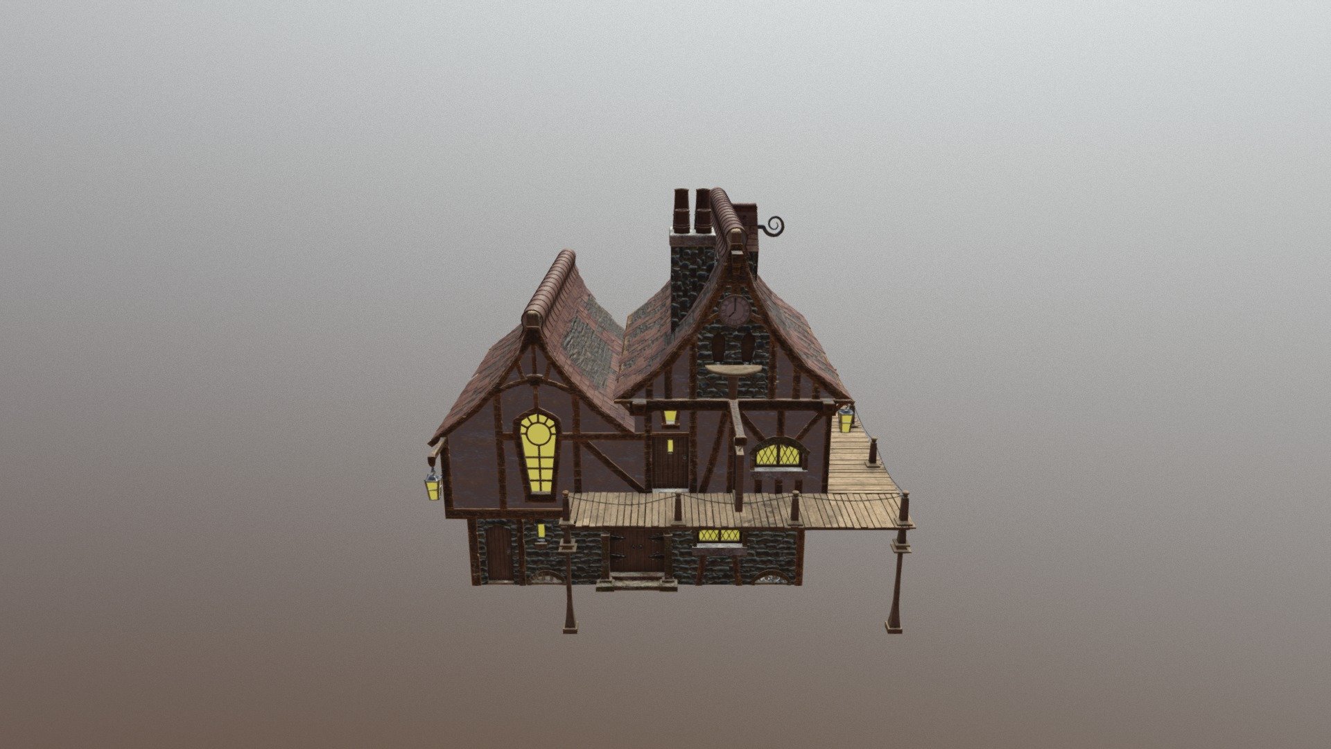 Tavern - 3D model by Peter-Sawyer [b42e214] - Sketchfab