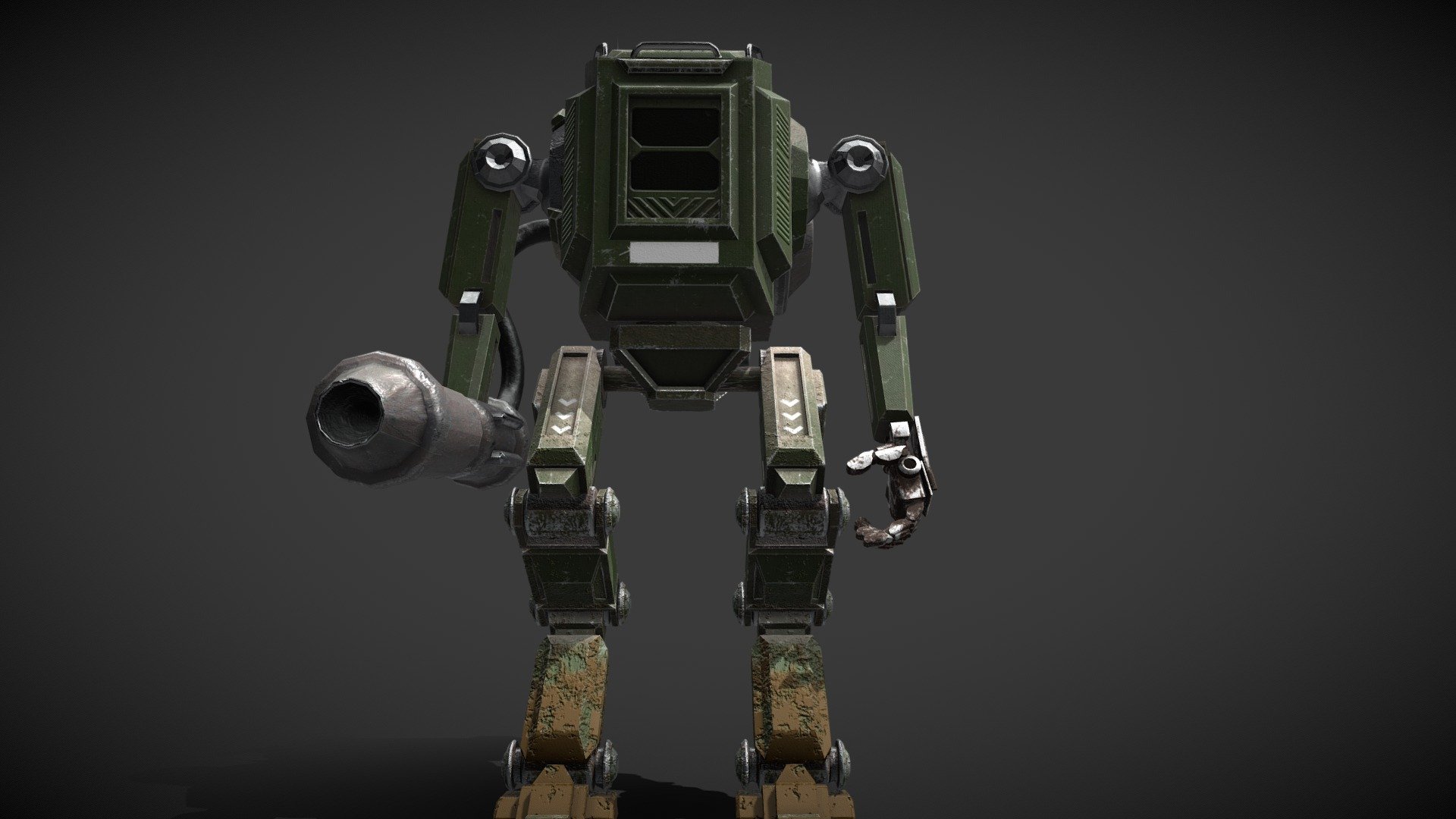 Mech - WW2 - 7. USA-Division - Download Free 3D model by diegogarcia_05 ...