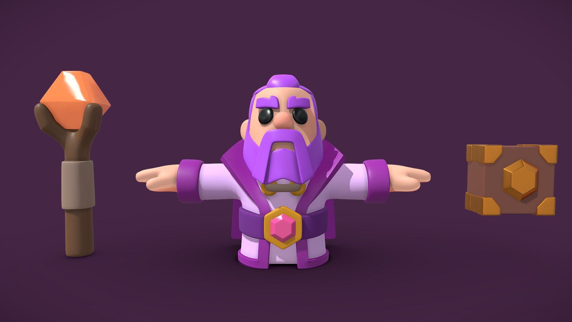Grand warden - Clash Mini - Buy Royalty Free 3D model by NeloMN1 ...