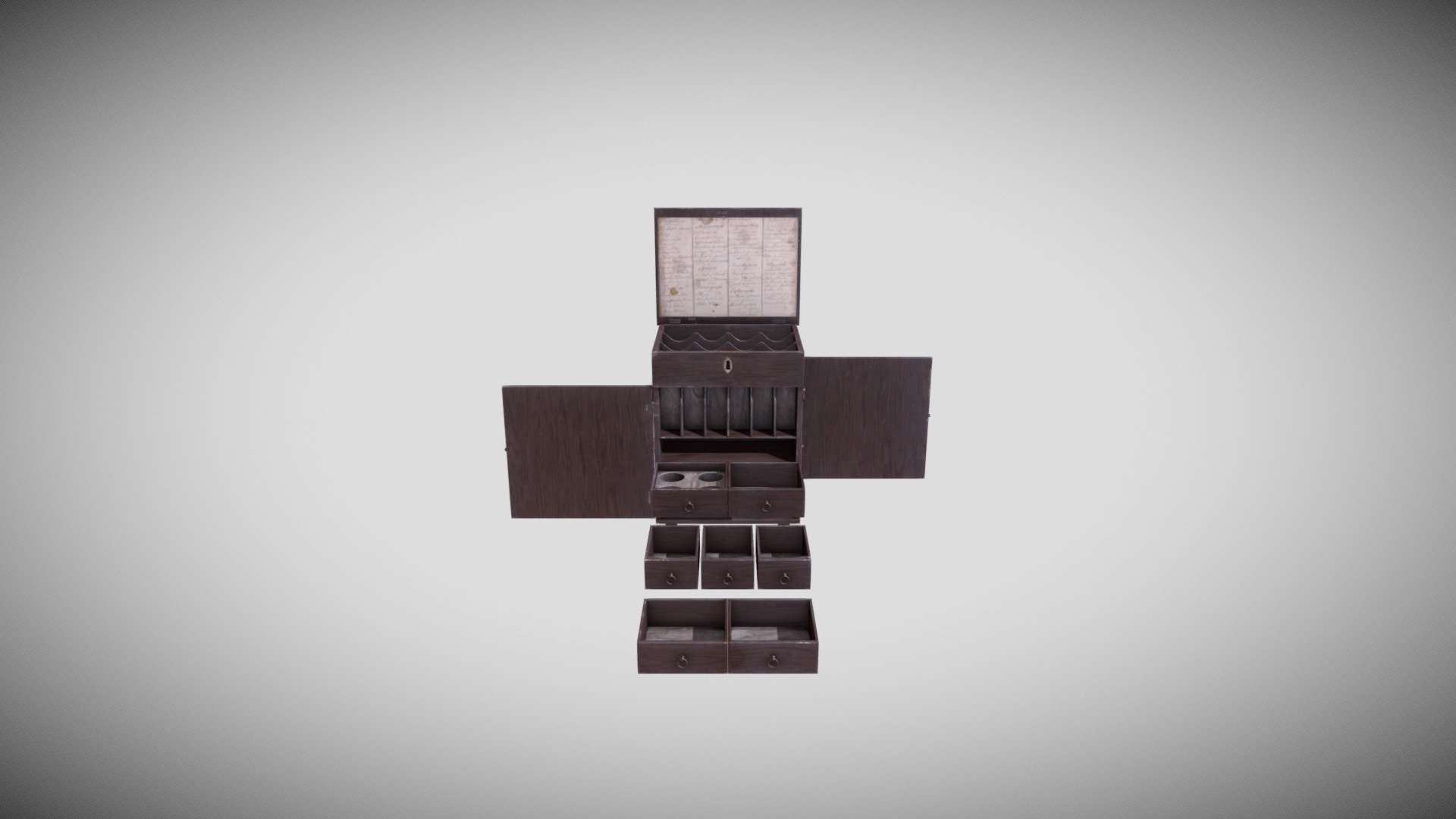 Alchemy cabinet - 3D model by StuDio (@mqthelr) [b4306d0] - Sketchfab