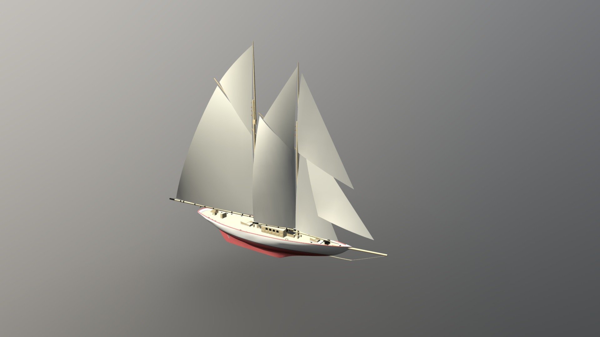 Sailboat working model - 3D model by jcparks [b430734] - Sketchfab