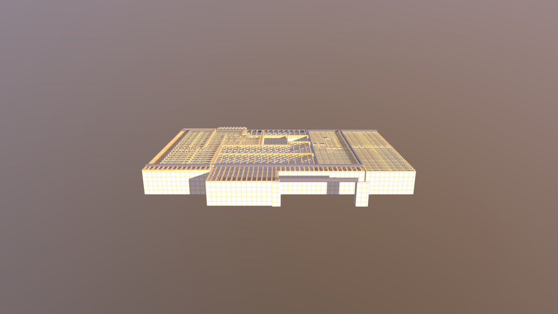 Block A 4th Floor - CMM - 3D model by Yorkshire Timber Engineering Ltd ...
