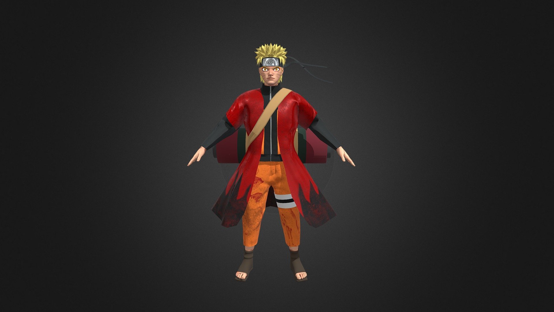 Naruto Sage Mode - Buy Royalty Free 3D model by nohero (@nohero ...