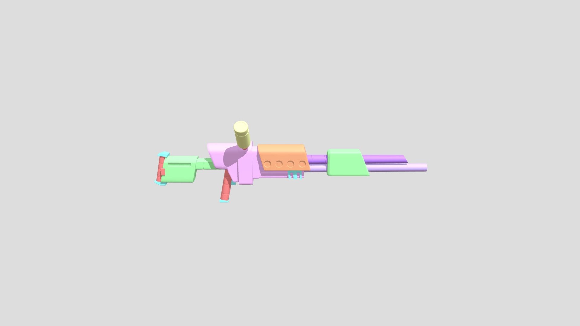 Jak Gun Model - 3D model by jessicaha [b434233] - Sketchfab