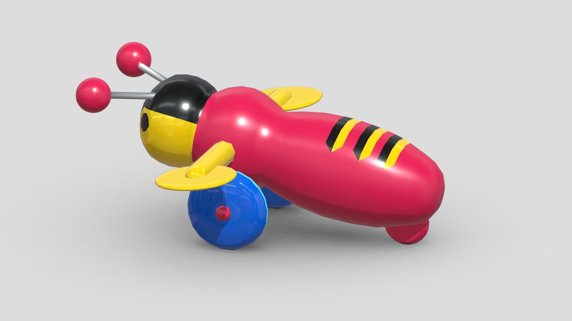 BuzzyBee - Buy Royalty Free 3D model by NatalieV [b434777] - Sketchfab ...