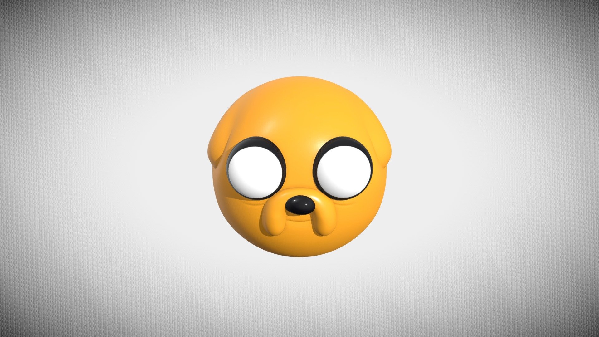 Jake The Dog - 3D model by Vale (@vkleon) [b435334] - Sketchfab