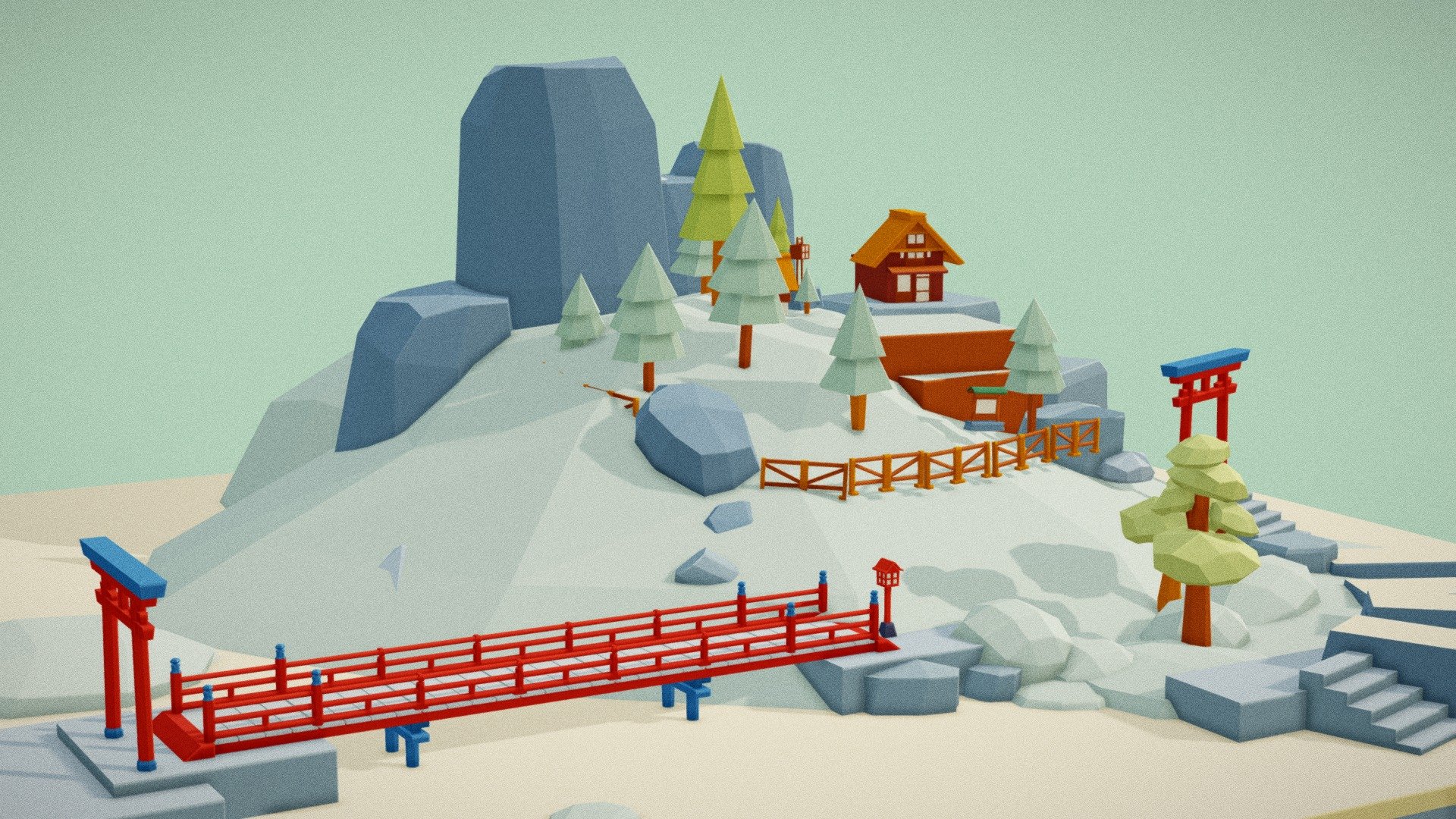 Tiny island - Buy Royalty Free 3D model by FrozenMistDev [b435588 ...