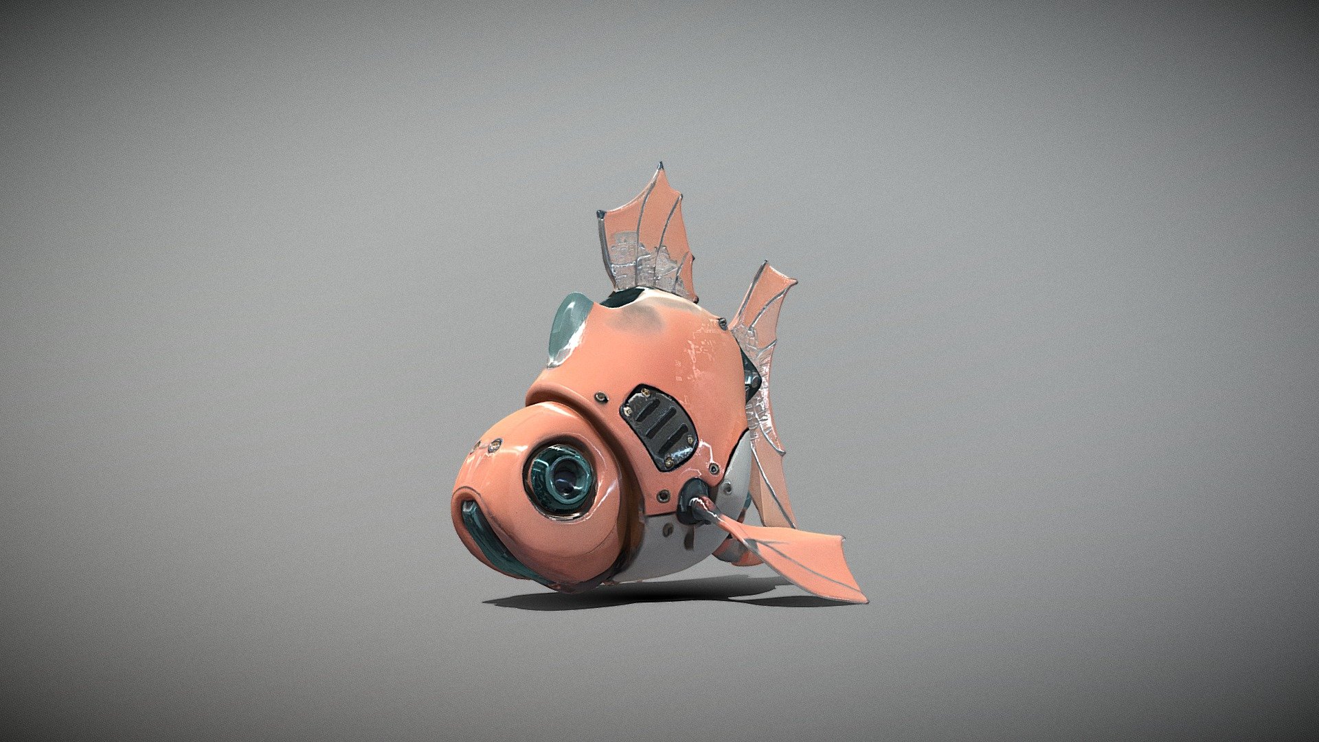 Robotic Fish - Download Free 3D model by musapatel.dev [b4362fb ...
