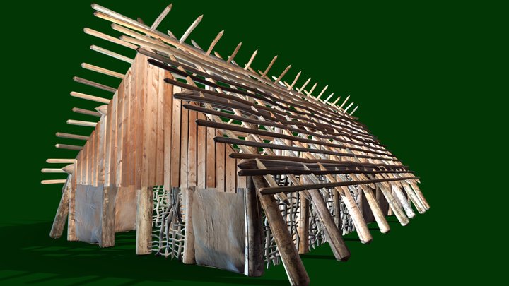 Longhouse 3D models - Sketchfab