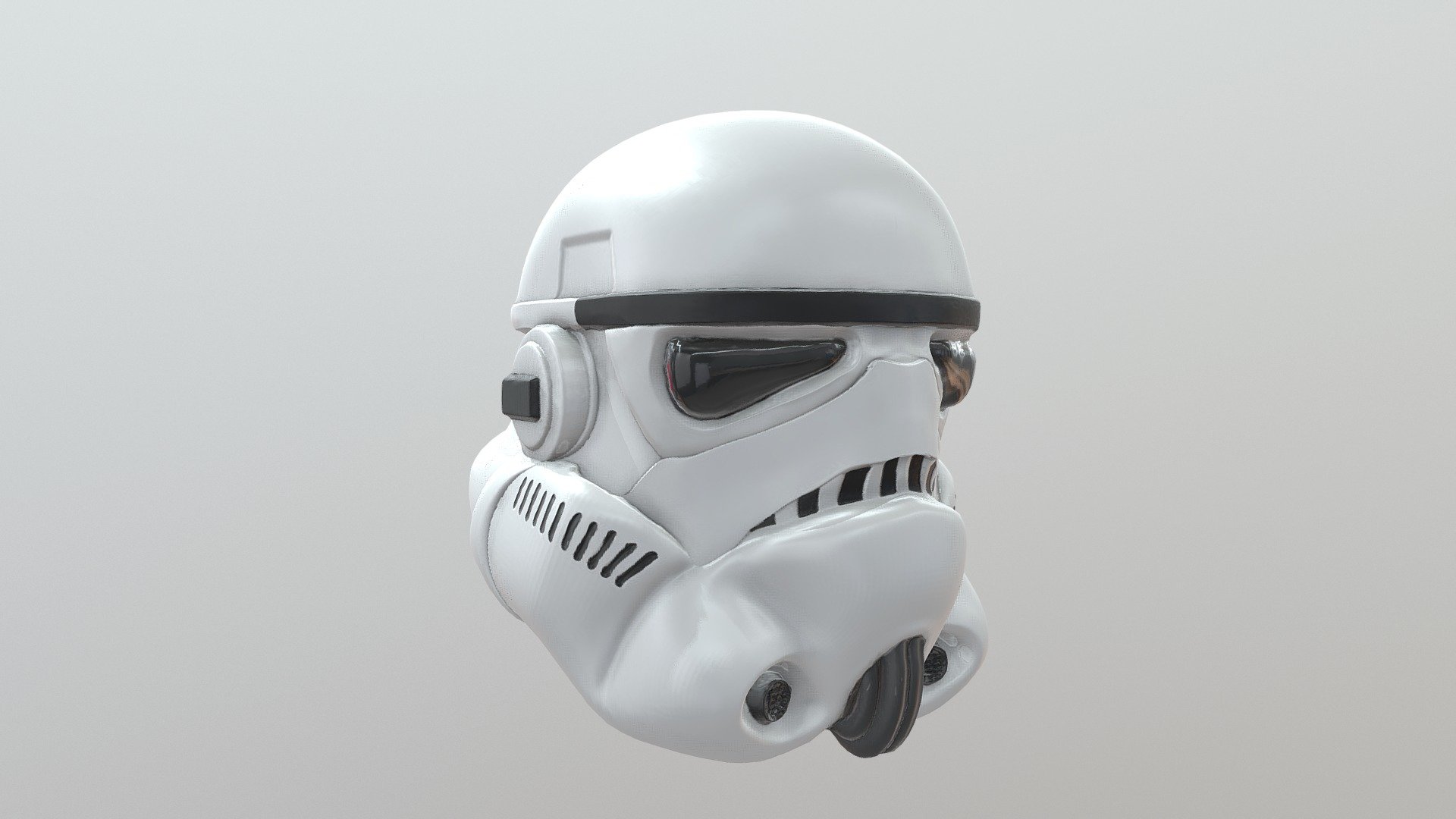 Stormtrooper Helmet - 3D model by JavierC [b43e191] - Sketchfab