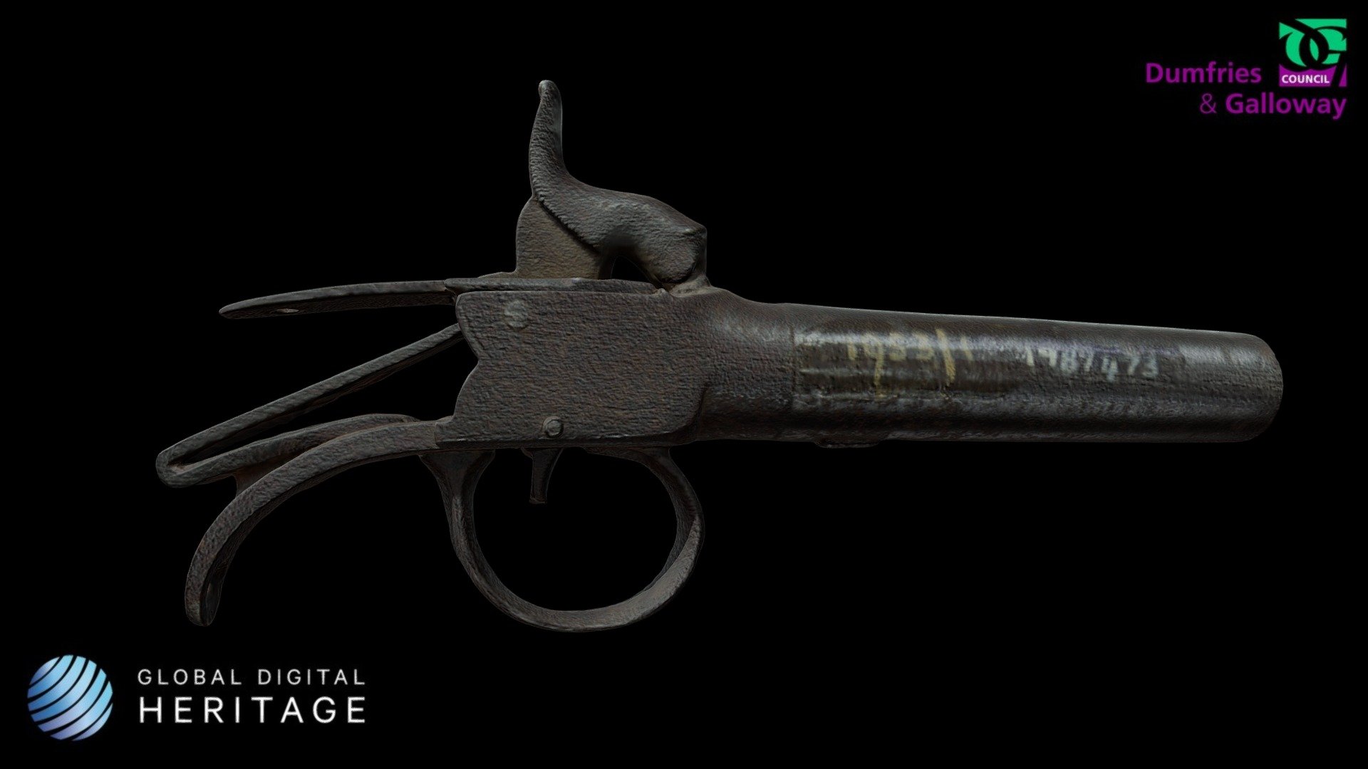 Pocket Pistol - Download Free 3D model by Global Digital Heritage and ...