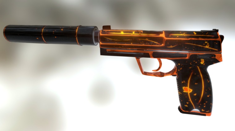 USP-S | LAVALE - 3D model by mrchebyrek [b43e828] - Sketchfab