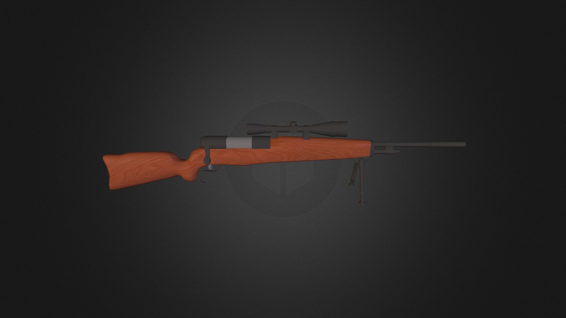 Custom Rifle - 3D model by ejsk8er3x [b43fb0d] - Sketchfab