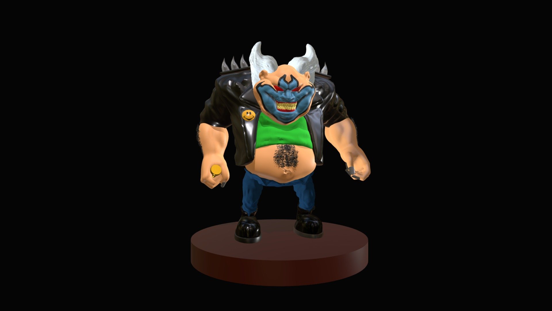 Violator Clown Form - Download Free 3D model by VideoVortex ...