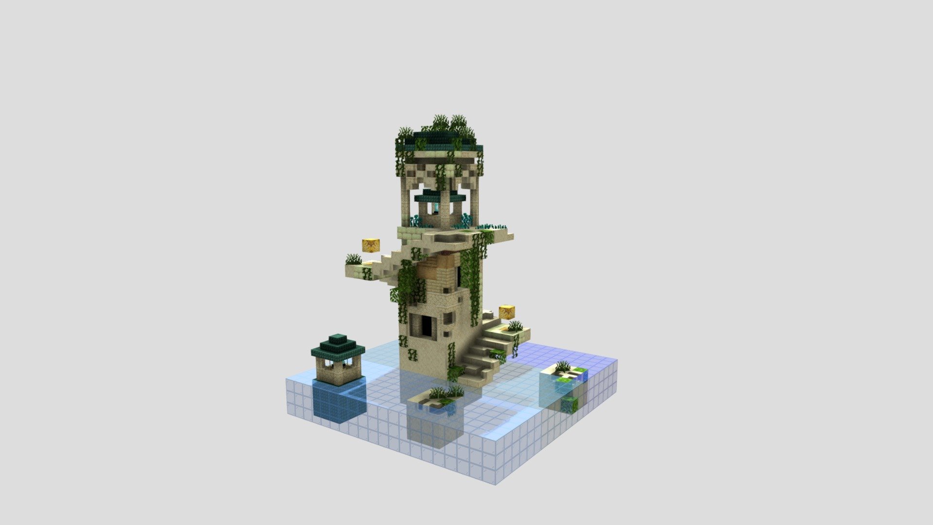 Sandstone Tower by Shax - 3D model by Shax (@zShax_) [b4404a2] - Sketchfab