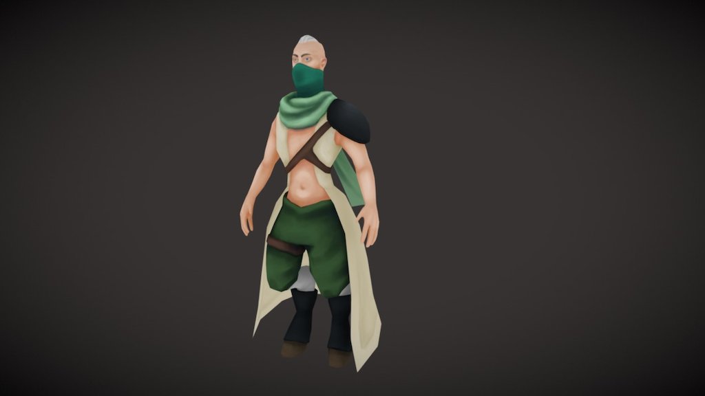 Rath'hun, Wasteland Satyr Mage - 3D model by DeKlerkDaz [b44247b ...