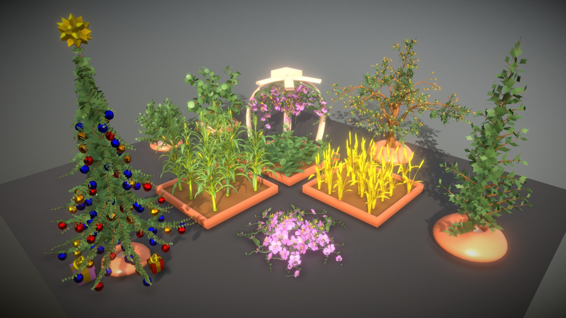 Space Foliage - Download Free 3D model by SCADL & Co (@scadl) [b443e74 ...