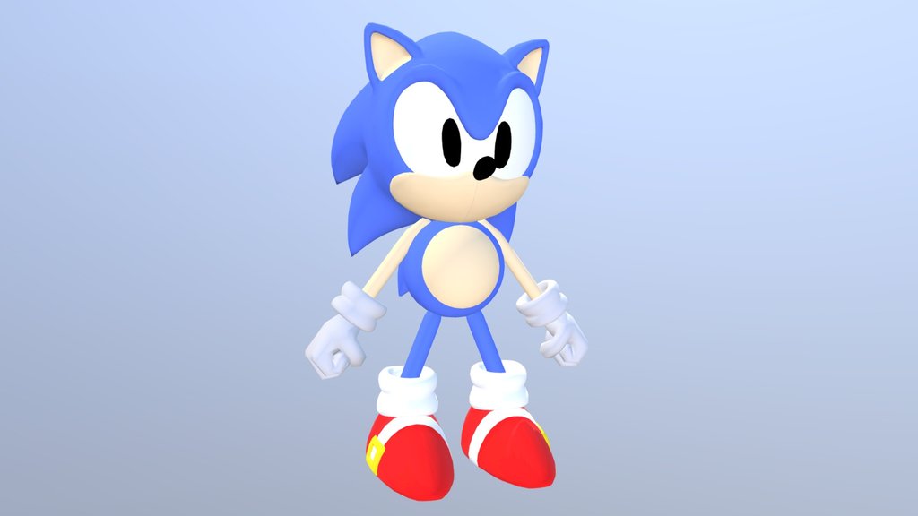 Sonic the Hedgehog - A 3D model collection by Zarboy095 ...