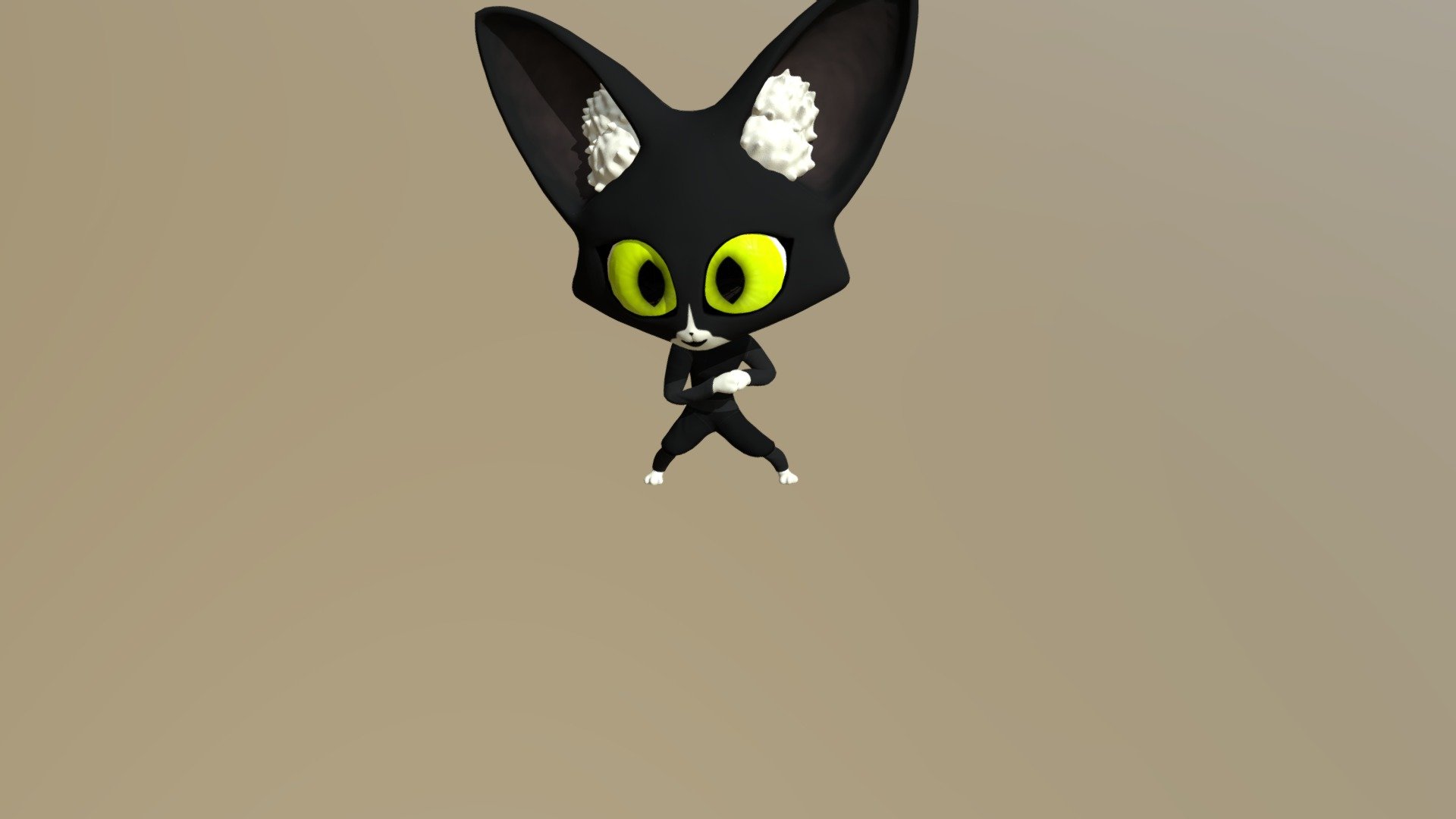 Cat Dancing - 3D model by Shellcat11 [b445d9b] - Sketchfab