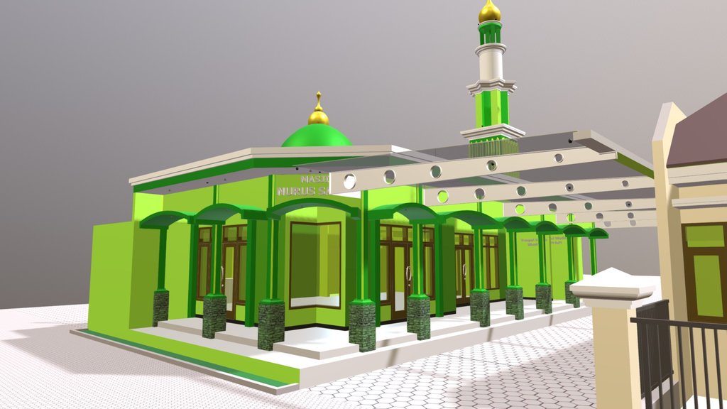 MASJID - A 3D model collection by heroexnine (@heroexnine) - Sketchfab