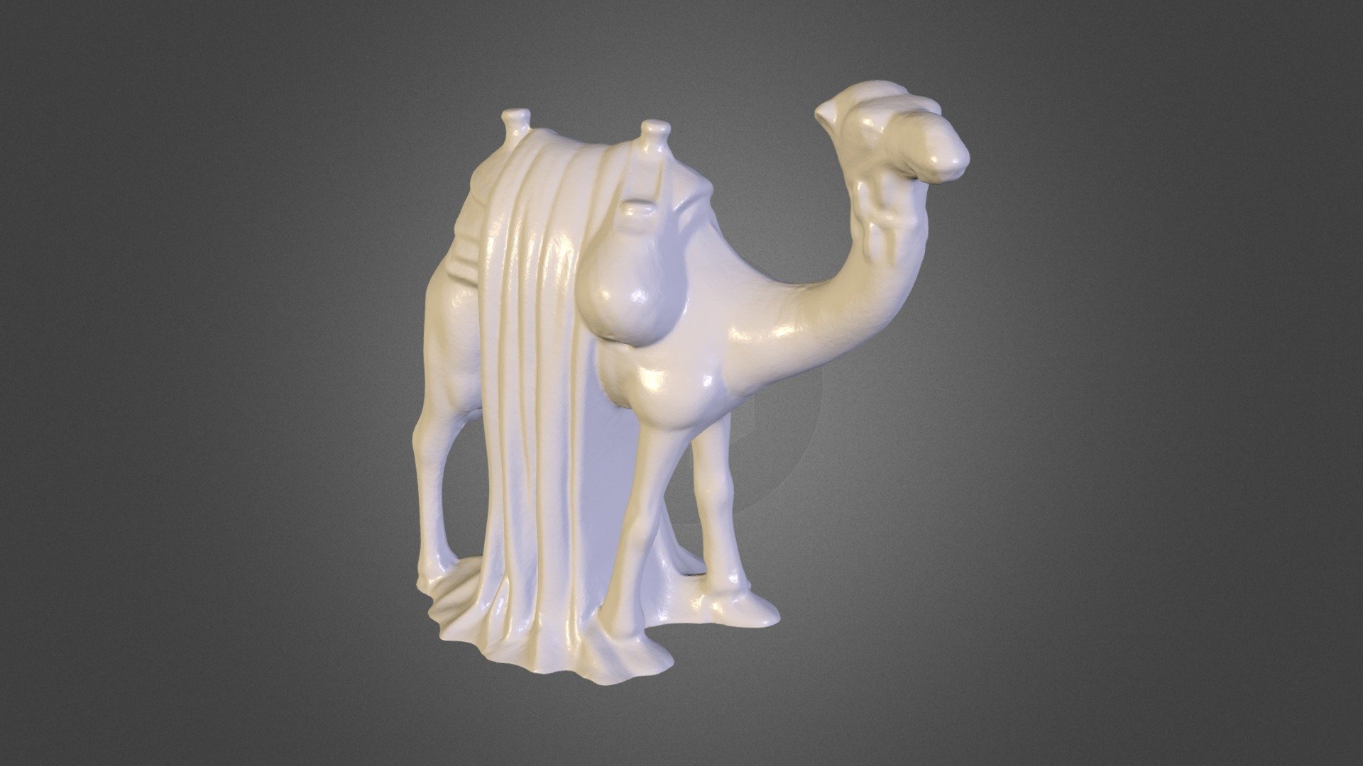 Ceramic Camel - 3D model by all_scan_everything [b446922] - Sketchfab