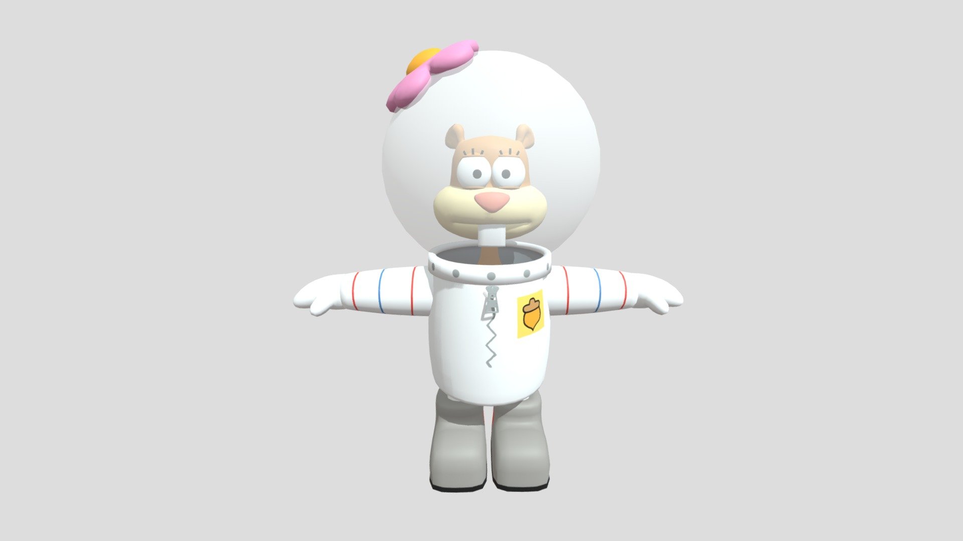 BFBBR - Sandy Cheeks - Download Free 3D model by SMF Features Developed ...