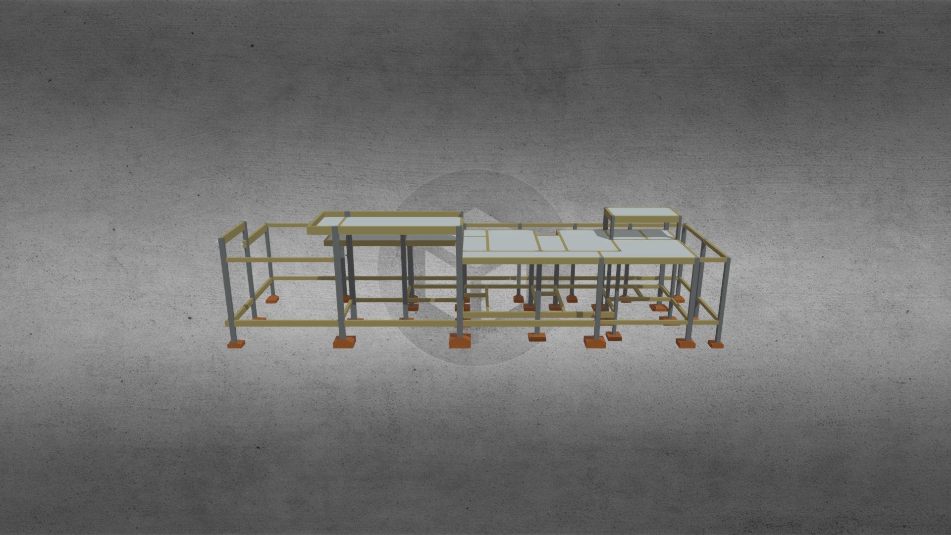 3D RAVI ESTRUTURA TERREO - Download Free 3D model by RN Estrutural ...