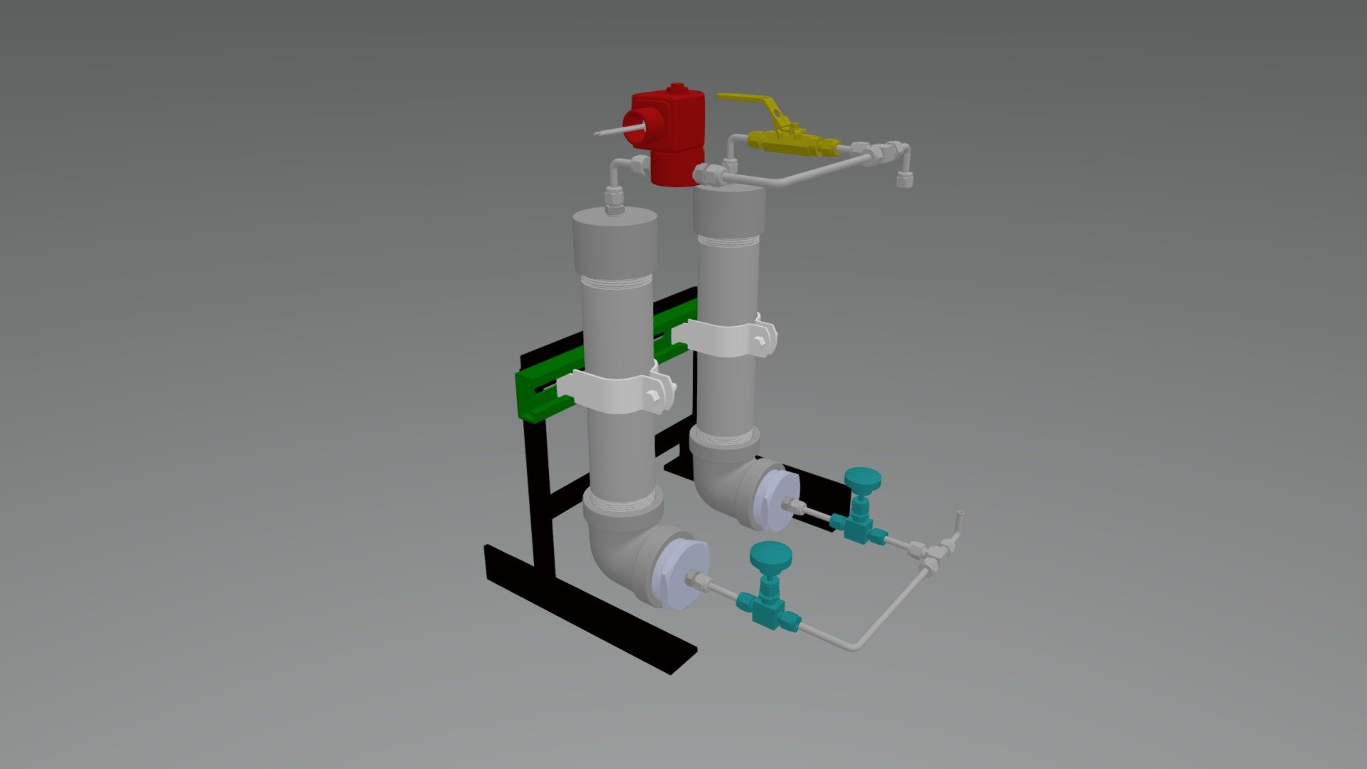 Ion Exchange Unit - 3D model by Institute for Corrosion and Multiphase ...