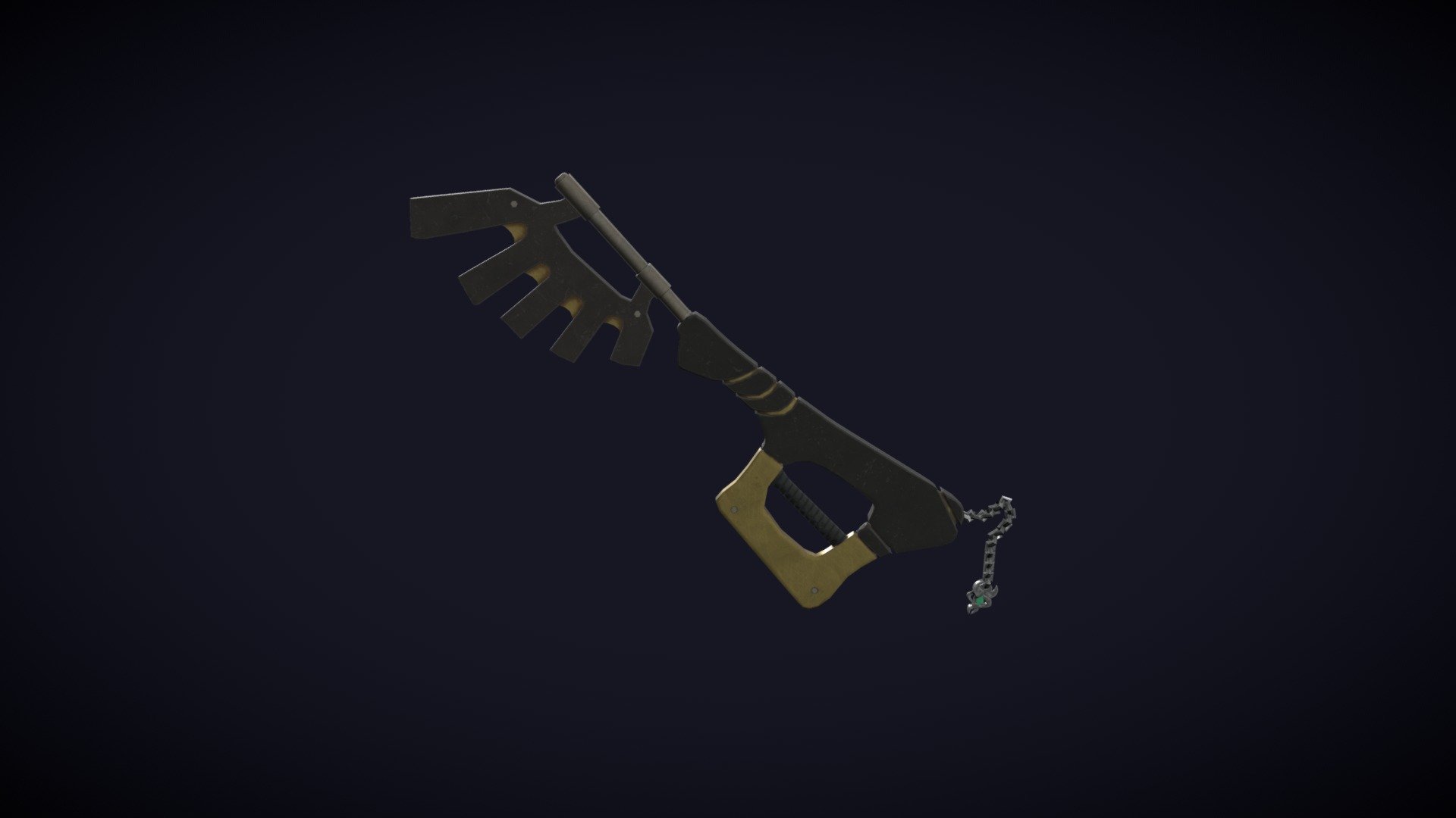 Wayward Wind Keyblade - 3D model by RJ Anthony (@RJAnthony) [b44c1a1 ...