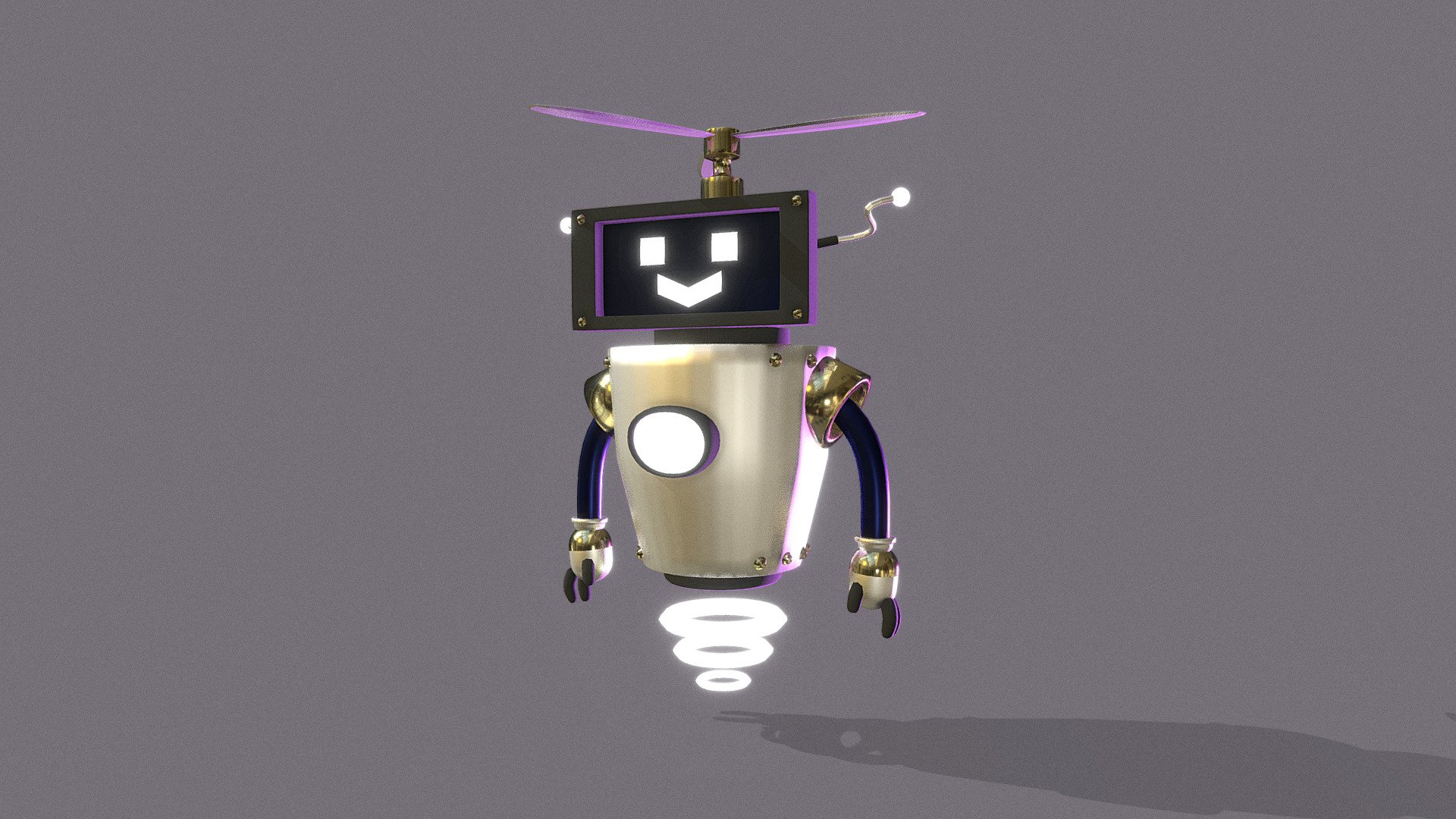 MovieBot Deluxe - 3D model by abraxaner [b44c2d7] - Sketchfab