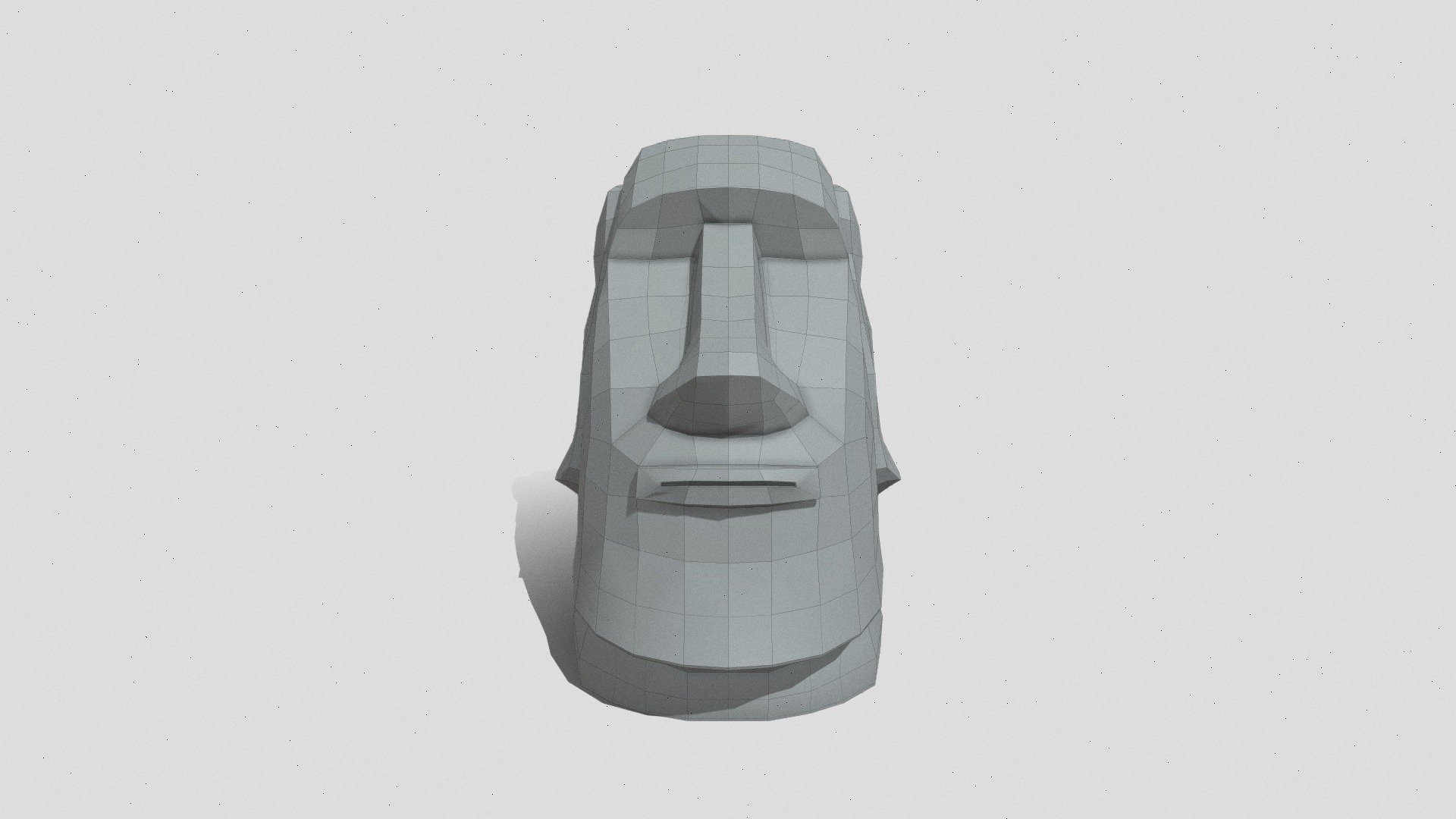 Moai - 3D model by 황윤서 (@yoonseo.design) [b44c560] - Sketchfab