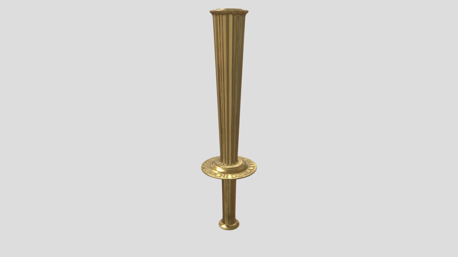 Rome 1960 Olympic Torch - 3D model by Synkt [b44cda6] - Sketchfab