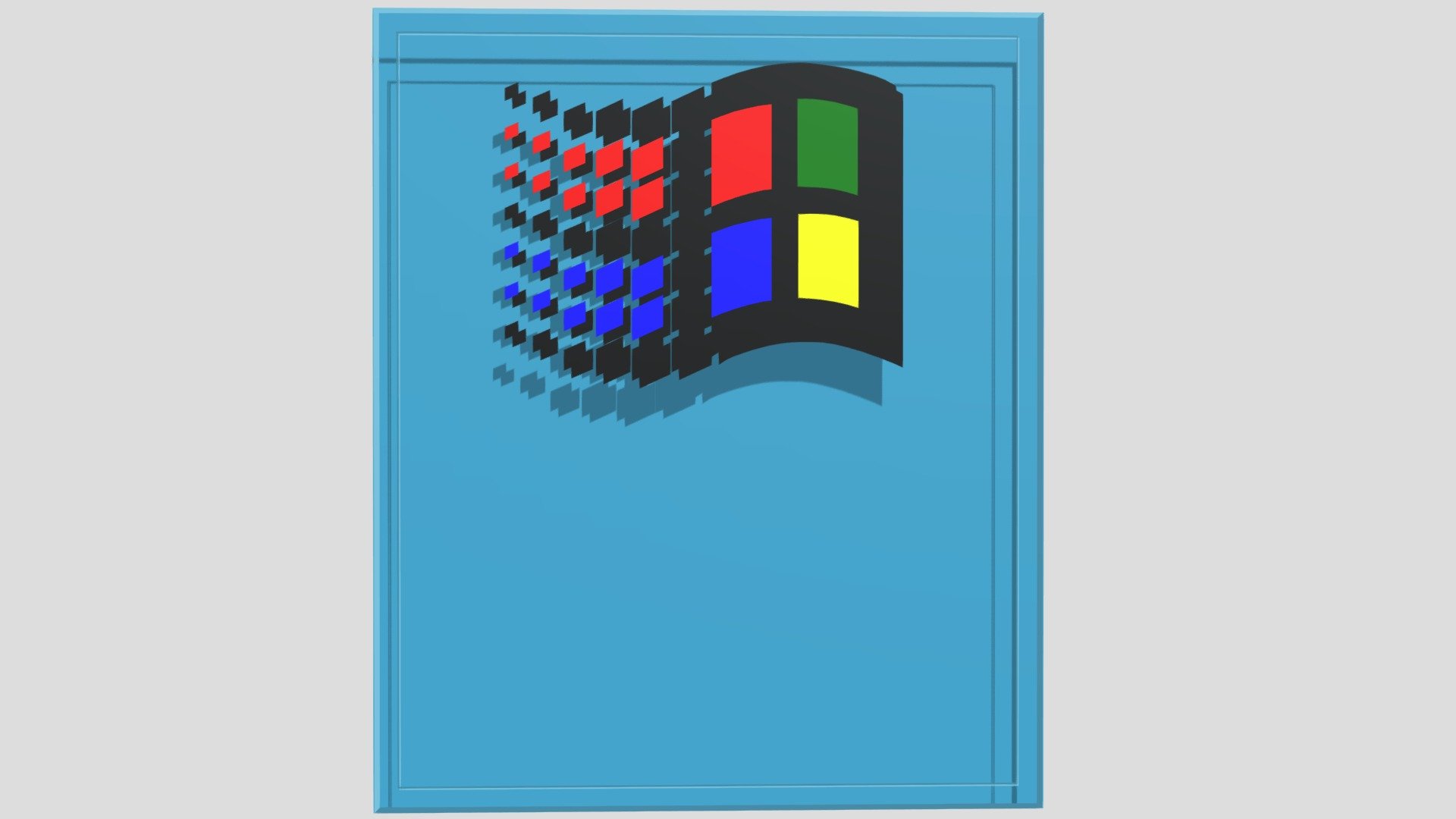 Windows 3.1 Logo Remake V2 - Download Free 3D model by 222233334 ...