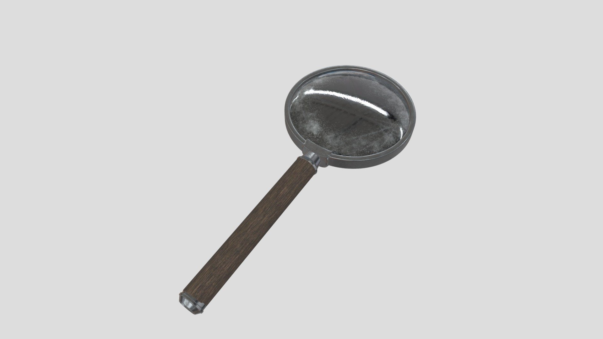 Magnifying glass - Download Free 3D model by Anna Kania (@AnnaKania ...