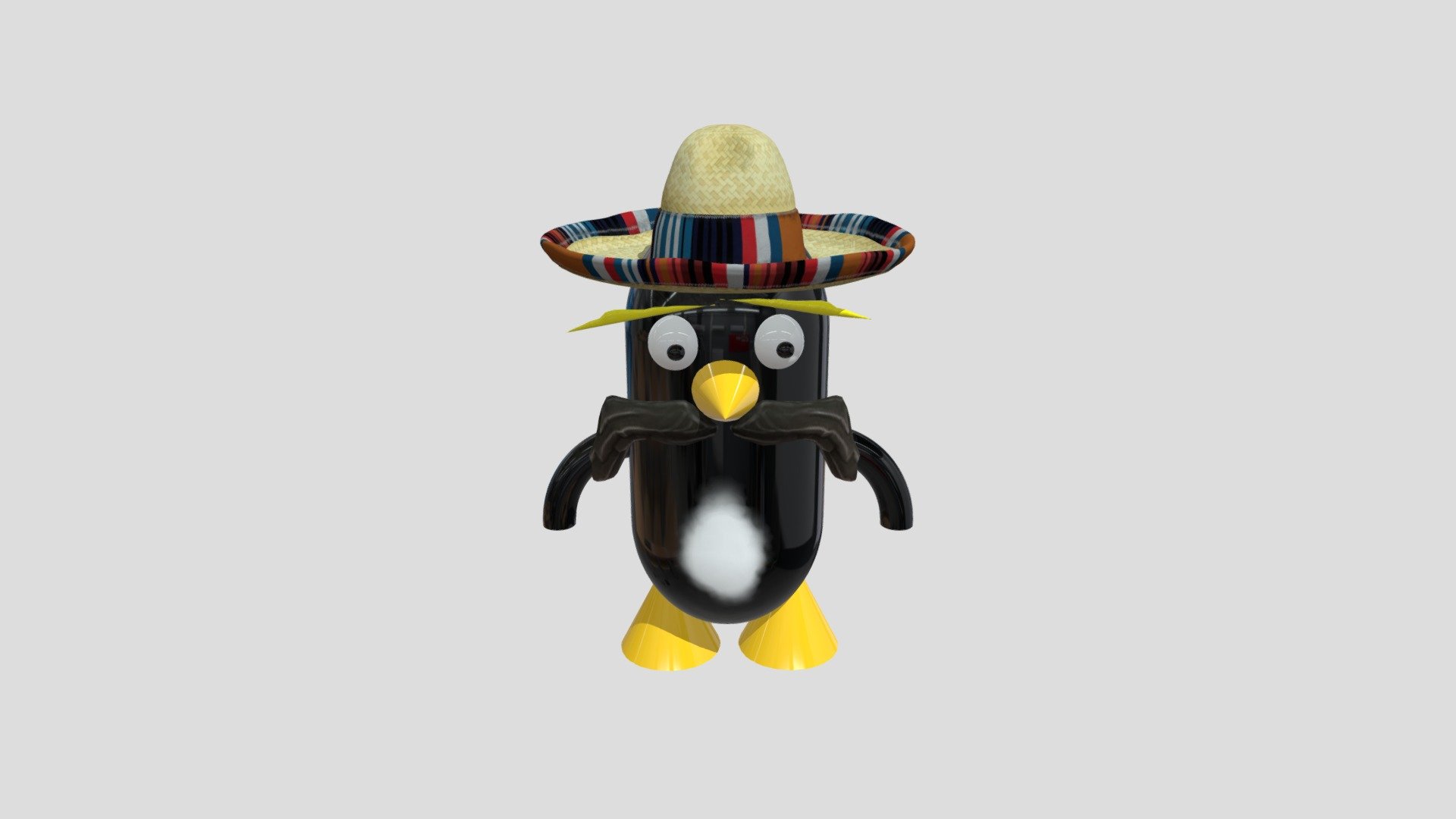 Pingviini - Download Free 3D model by Pengwoa [b44e889] - Sketchfab