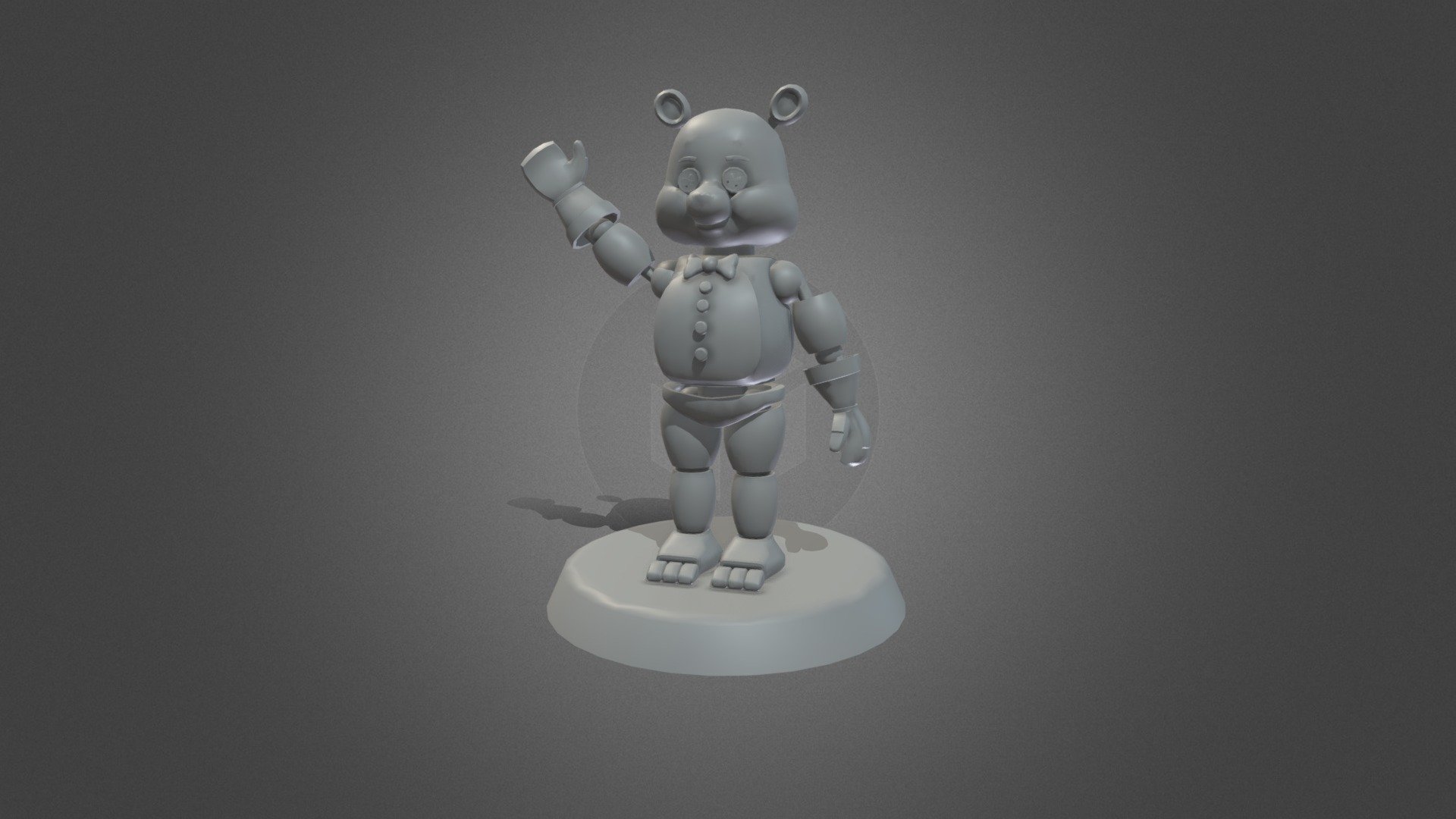 Toy Bear Barnacoby - Buy Royalty Free 3D model by M_Thimmig [b450a8e ...