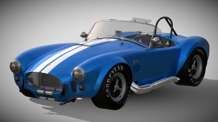 Shelby-cobra-427-s-c 3D models - Sketchfab