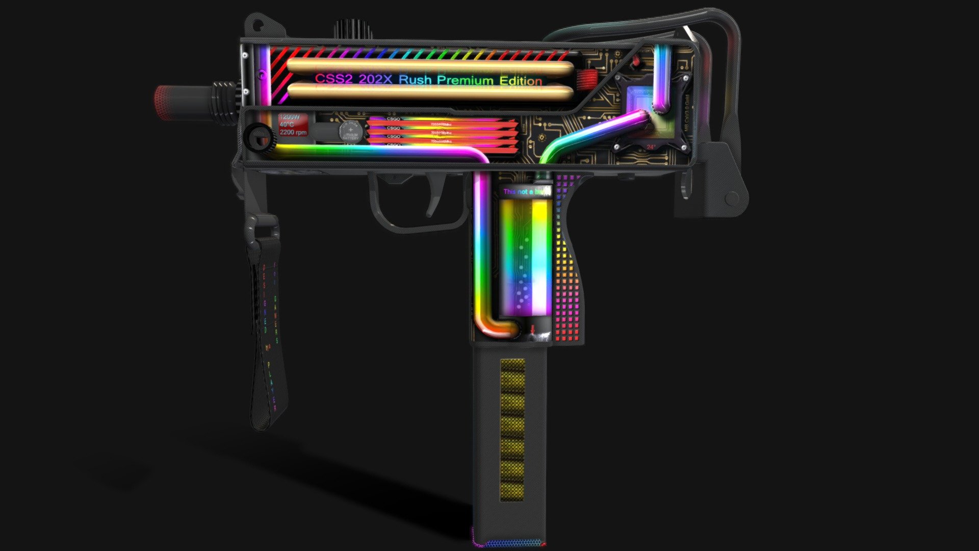 MAC-10 | PCMR - 3D model by leoramos0707 [b453314] - Sketchfab