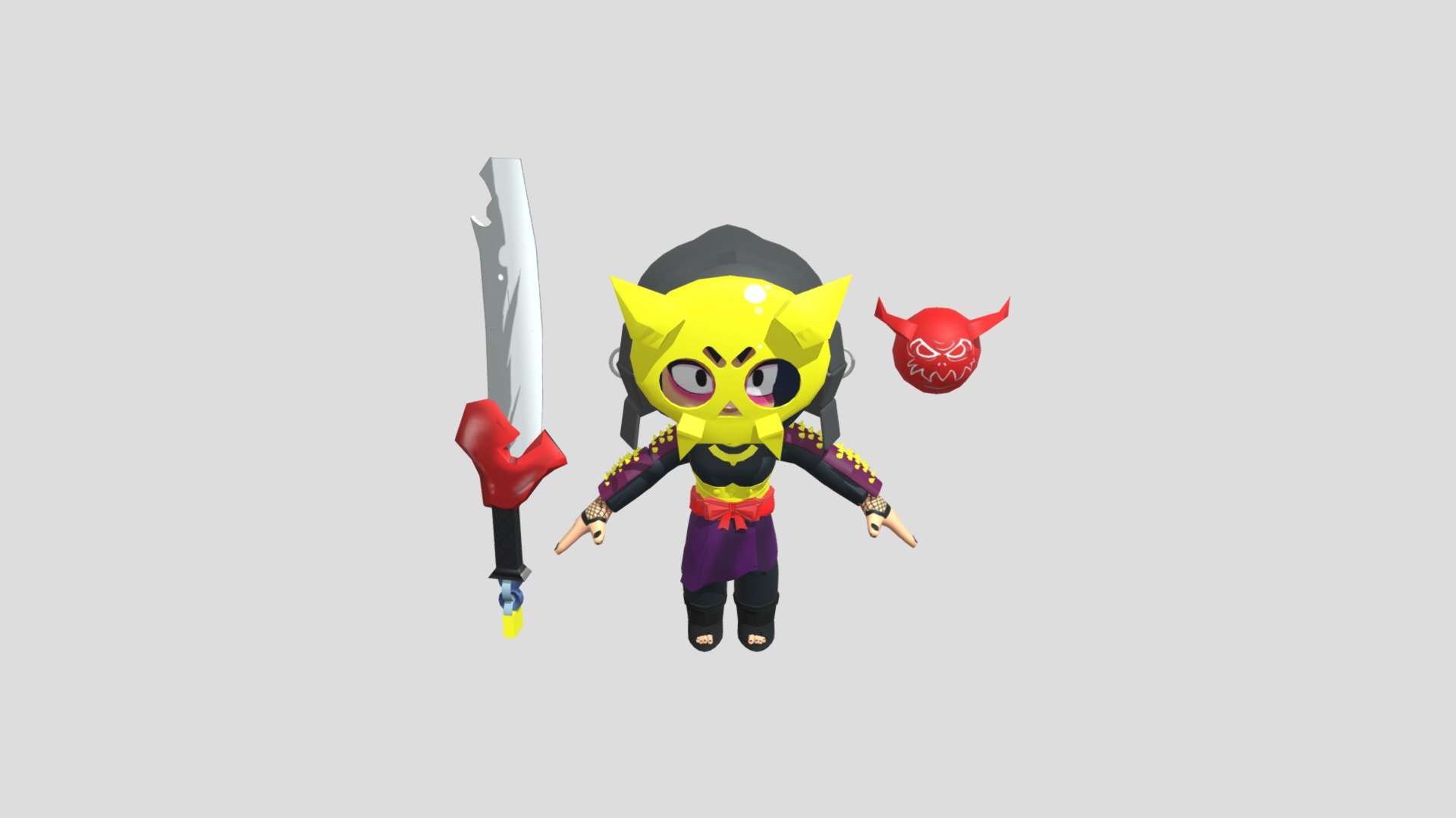 Brawl BIbi - 3D model by MegaShine [b454279] - Sketchfab