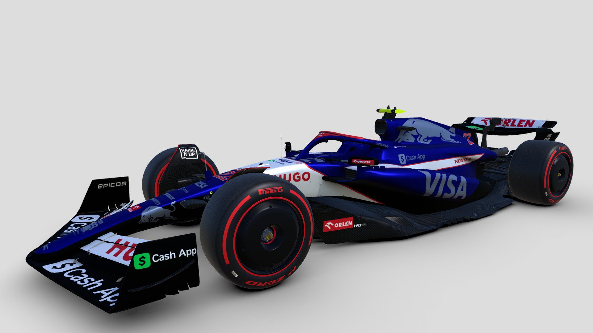 F1 2024 Racing Bulls VCARB-01 - 3D model by Excalibur [b45581b] - Sketchfab