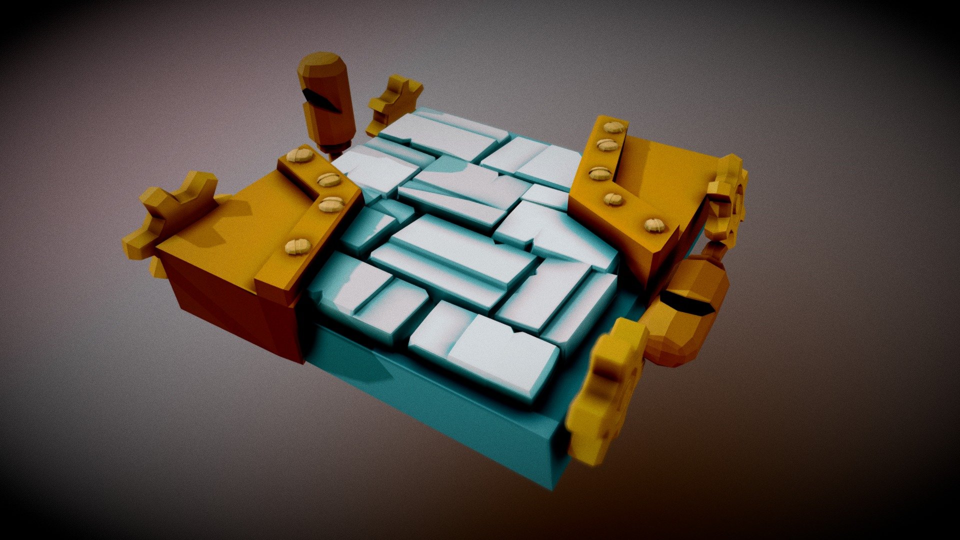 Asset Plataforma - 3D model by carlestenorio [b457083] - Sketchfab