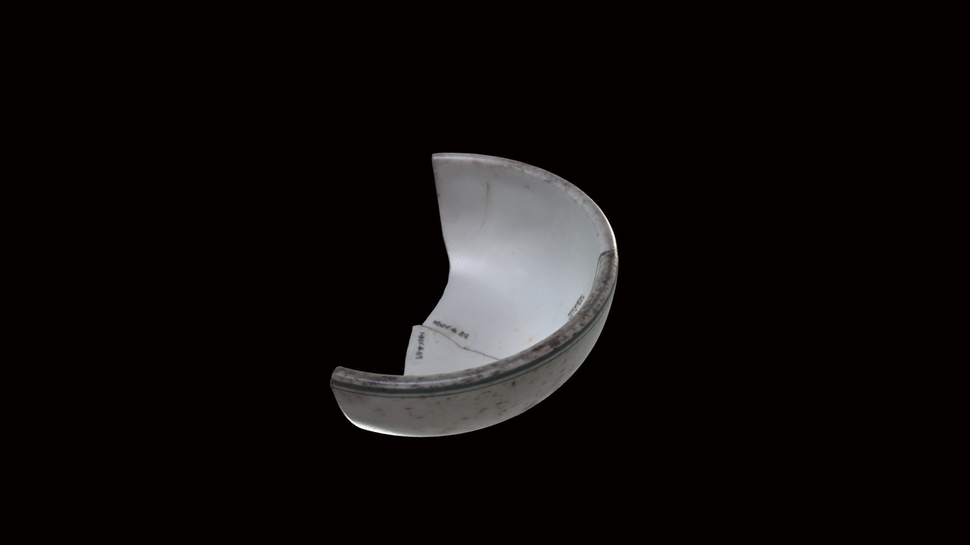 "Bailey Walker" Institutional Ware Bowl - 3D model by MSU DHI Lab ...