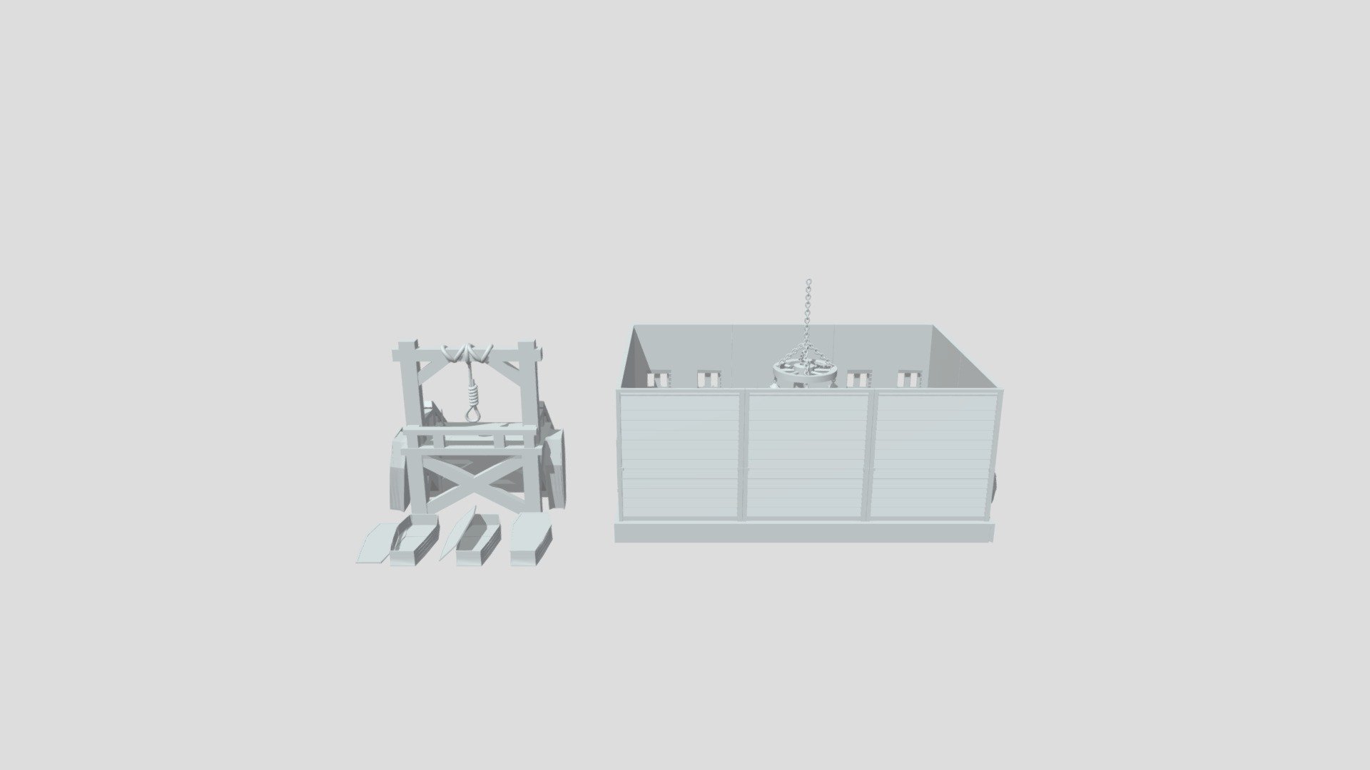 Wild West Scene FULL - 3D model by Canadian Wolf (@MisterWolf) [b459402 ...