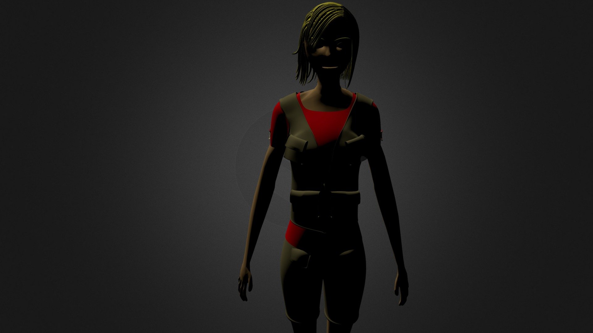 female medic - 3D model by robin.v.grinsven [b45a3dd] - Sketchfab