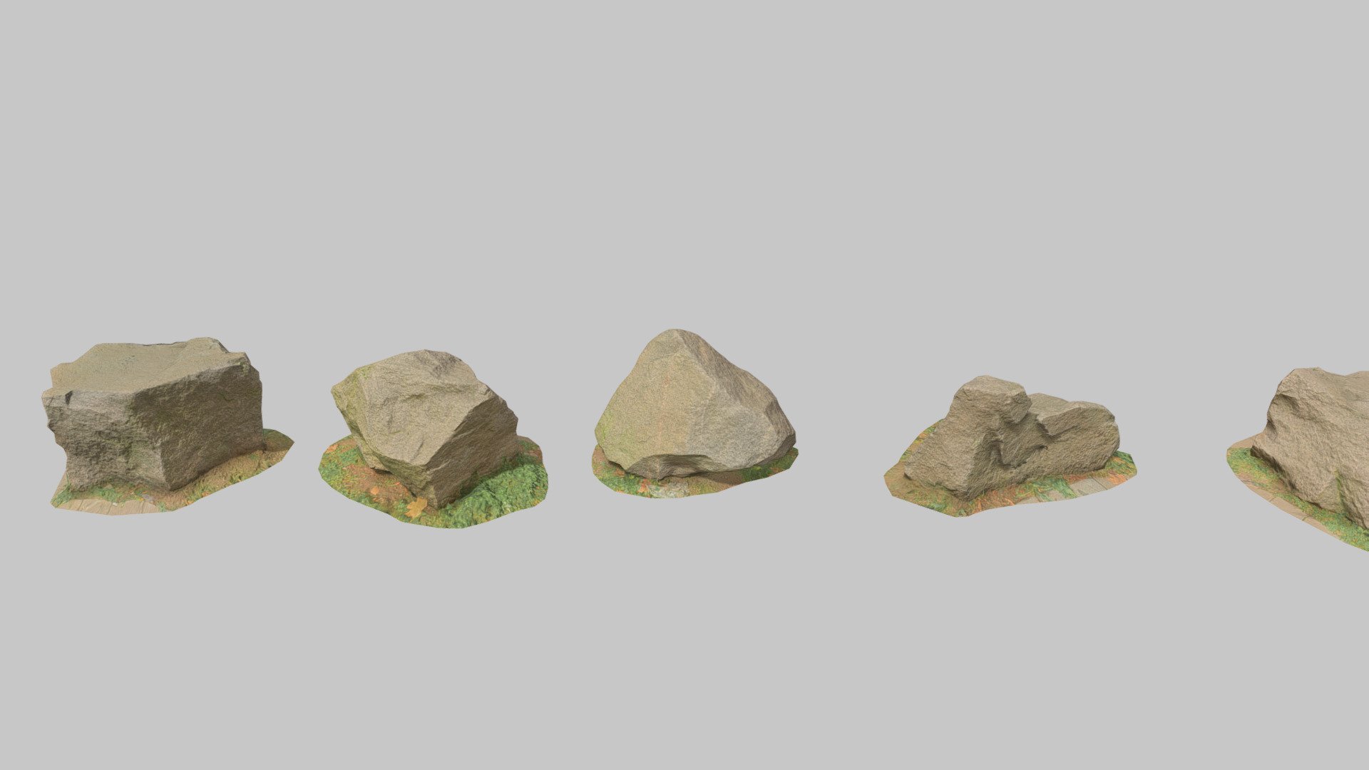 Rocks Set Stone Collection Scan - Download Free 3D model by Pers Scans ...
