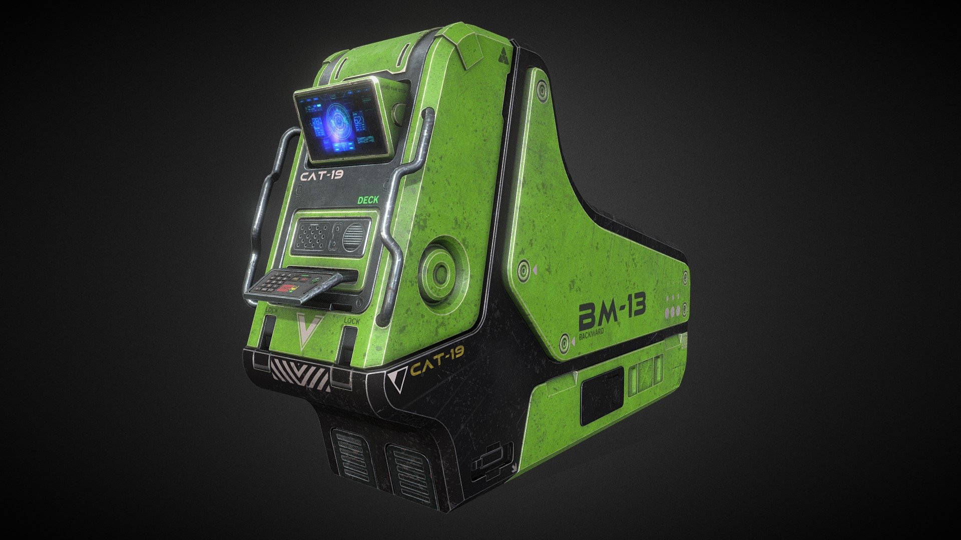 Generator BM-13G Gen-1 - Download Free 3D model by BlackMike [b45a8cb ...