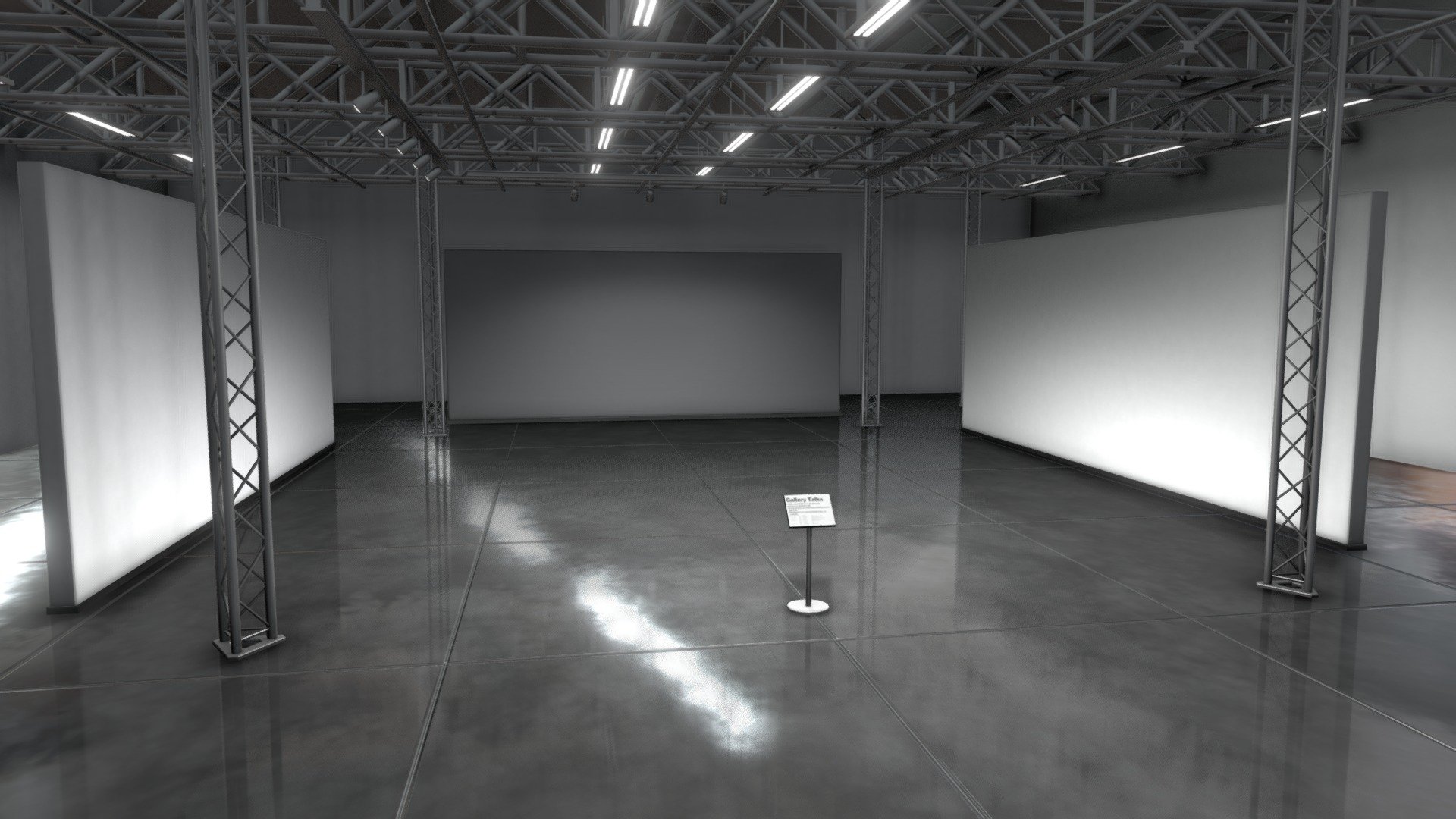 Industrial Art Gallery - Buy Royalty Free 3D model by Janis Zeps ...
